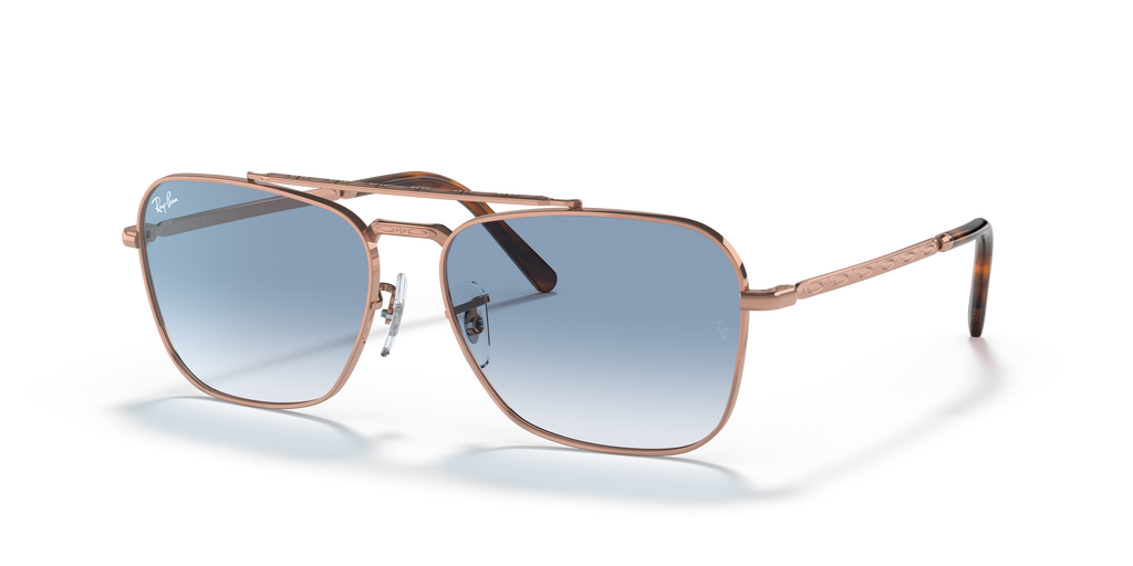 RAY BAN NEW CARAVAN -ROSE GOLD
